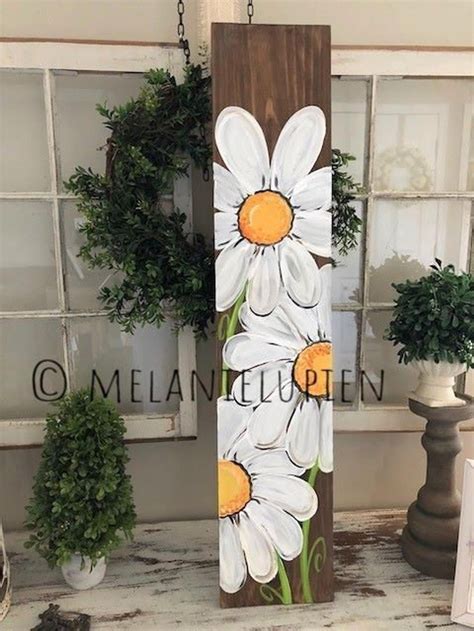 Daisy Wooden Porch Sign Daisy Sign Welcome Wooden Since Etsy Wooden