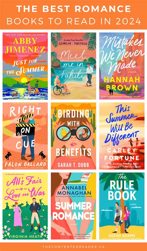 The Best New Romance Books To Read In 2024 Artofit