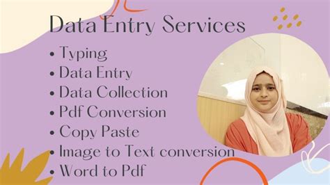 Do Any Kind Of Data Entry Work Convert Pdf To Word Excel Data Entry