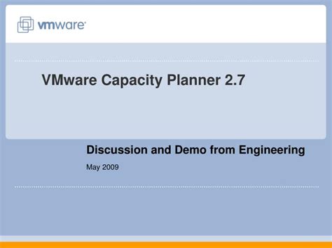 Ppt Vmware Capacity Planner 27 Powerpoint Presentation Free