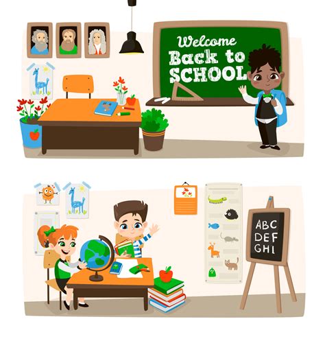 Classroom Desk Vector Art Icons And Graphics For Free Download