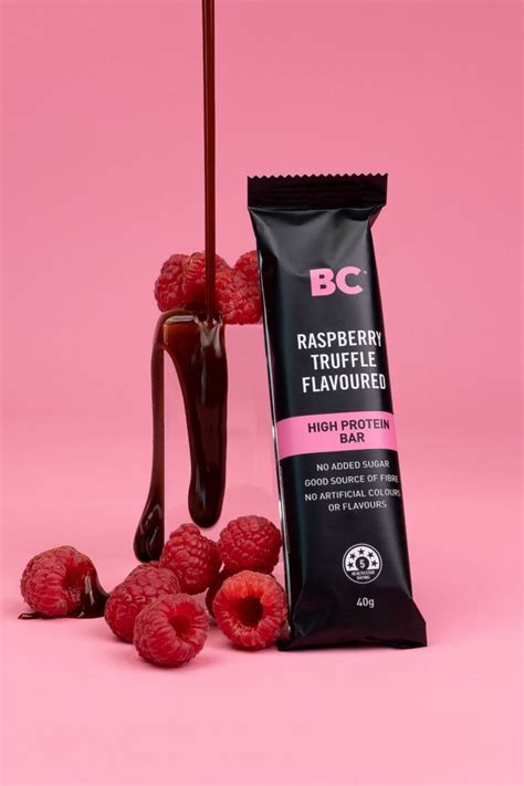 Bc Snacks Raspberry Truffle High Protein Bars