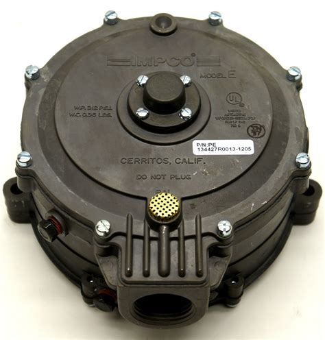 Impco Propane Pe E Lpg Regulator Converter New Positive Low Pressure Natural Gas For Sale