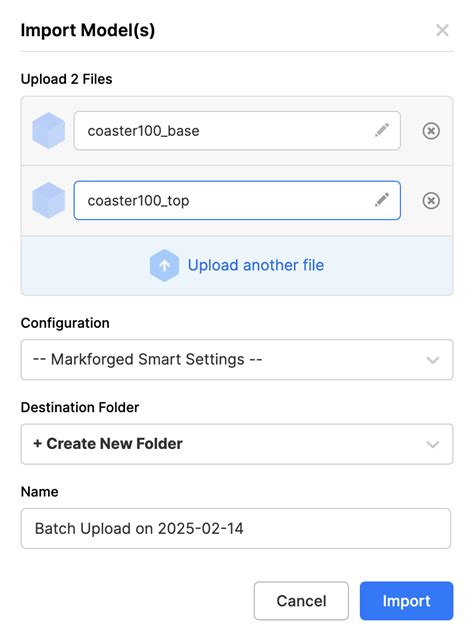 Batch Part Processing