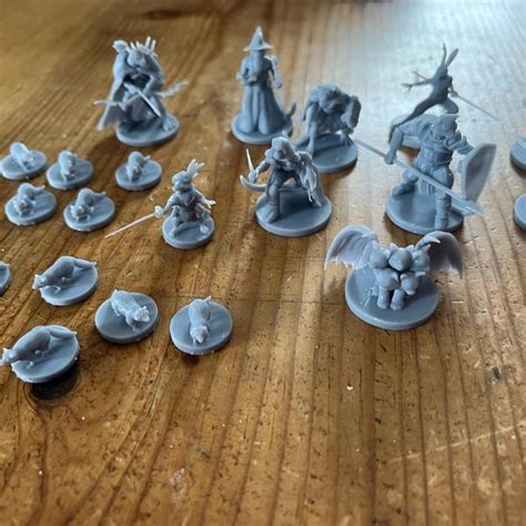 8 Pc Gnoll Tribe Clan Warband For Tabletop Gaming Etsy