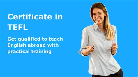 Certificate In Tefl