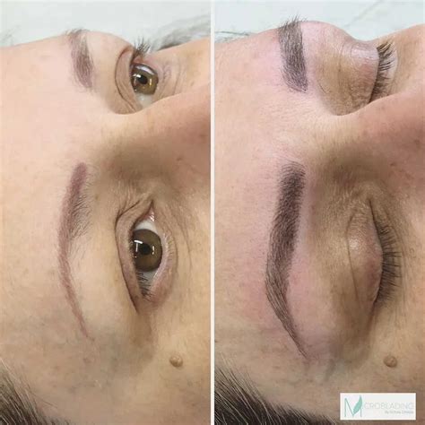 Permanent Makeup Eyebrows Vs Microblading Saubhaya Makeup