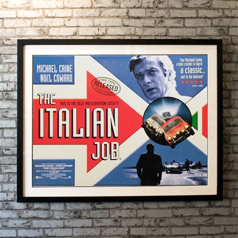 The Italian Job 1969 Poster