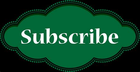 Download Green Subscribe Button Graphic