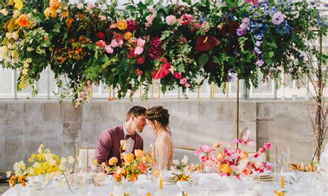Rainbow Color Scheme Wedding