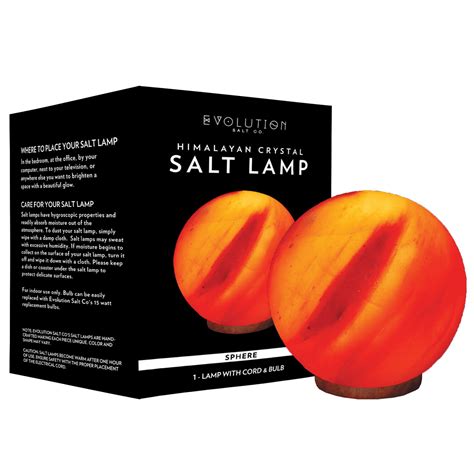 Evolution Salt Co Sphere Himalayan 6 Lbs Salt Lamp Wayfair