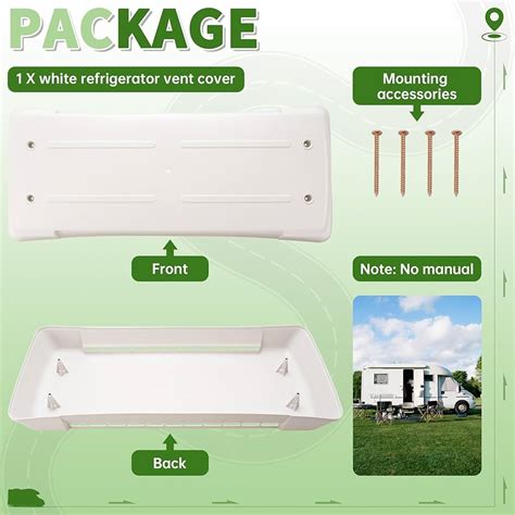 Cover Rv Vent Cover Rv Refrigerator Vent Cover For Dometic Vents