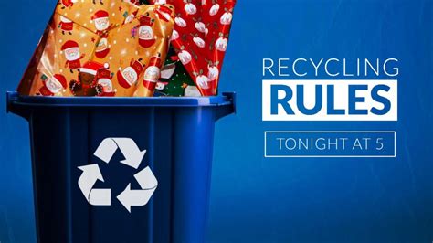 Recycling Rules Tonight On 12 News At 5