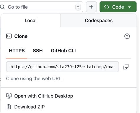 Github Assignment Instructions Sta 279 Fall 2025