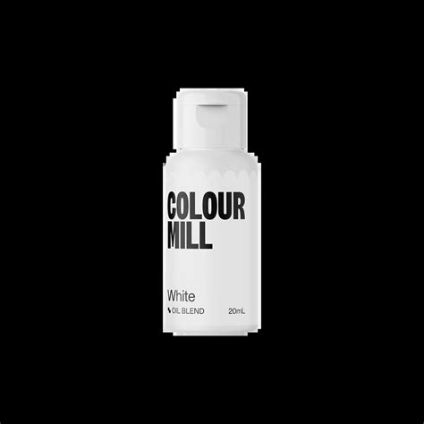 Colour Mill Oil Based Food Colour White Colour 20ml