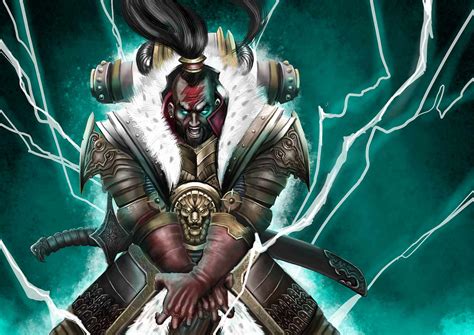 Jaghatai Khan Art By Seiyi Kohayagawa 40k Gallery