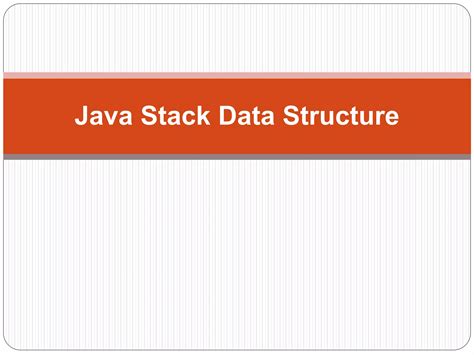 Java Stack Data Structurepptx