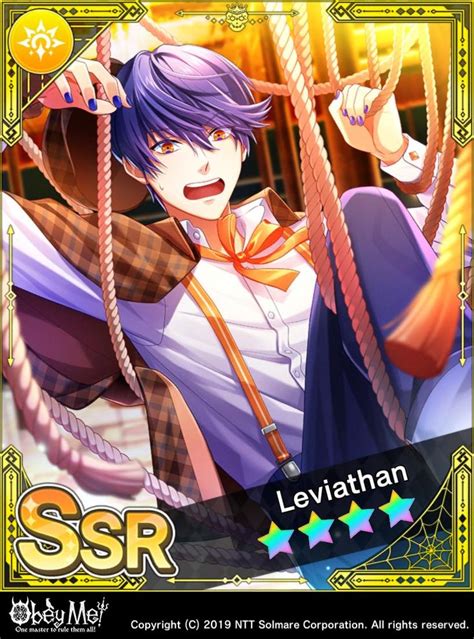 Leviathan Obey Me Obey Me Detective Boyfriend Games