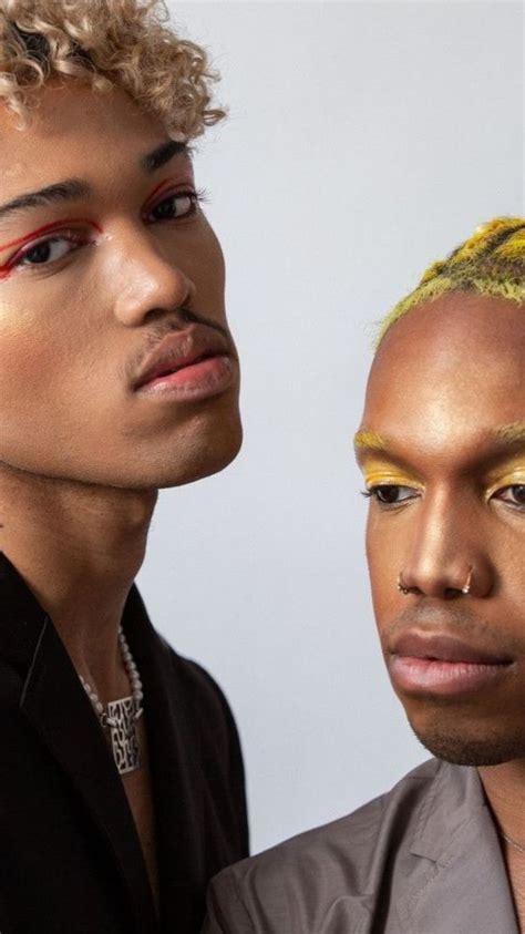 Analogous Male Makeup Yellow Makeup Popsugar Beauty