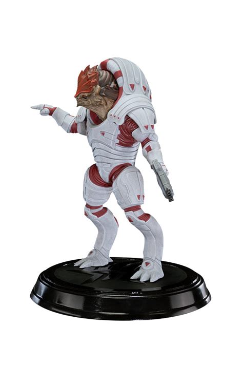 Mass Effect Urdnot Wrex Pvc Statue Phoenix Armour Variant Official