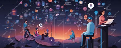 Premium Photo Process Of Predictive Modeling Background