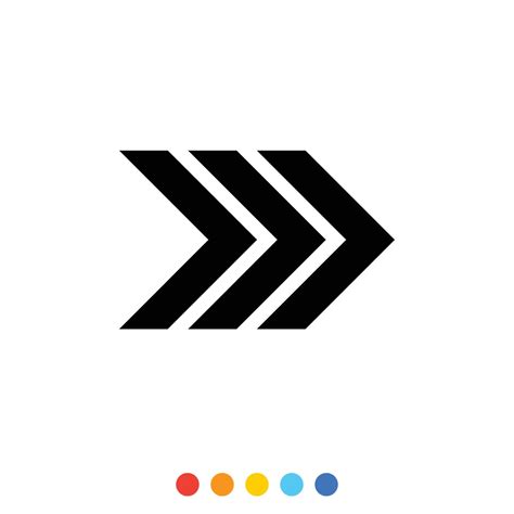 Black Arrow Icon Vector Illustration 12318103 Vector Art At Vecteezy