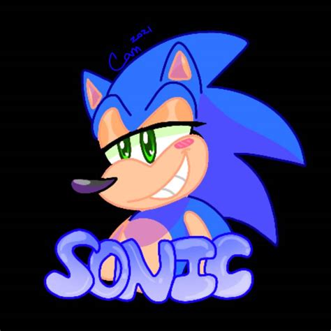 Sonic Headshot By Camdrawz On Deviantart