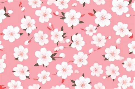 Sakura Flower Pattern Images Free Download On Freepik
