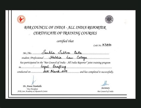 Sankha Subhra Dutta On Linkedin Opportunity Legaldrafting Air Barcouncil Drafting