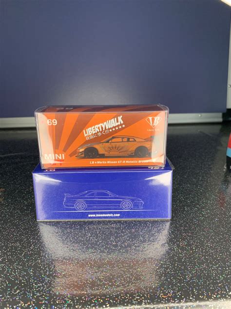 Mini Gt 69 Nissan Skyline R35 Metallic Brown 247diecast