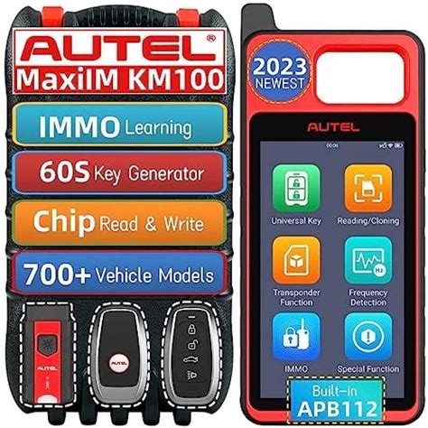 Jual Autel Maxiim Km100 Key Fob Programmer Immobilizer Tool Key