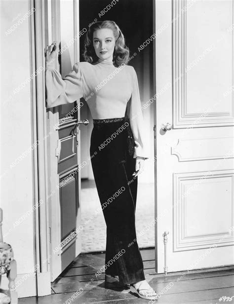 Crp 10694 1947 Beautiful Karin Booth Fashion Portrait Film The Unfinis
