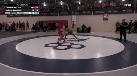 67 Kg Quarters Amryn Nutter Combat W C School Of Wrestling Vs Joshua Requena Beat The