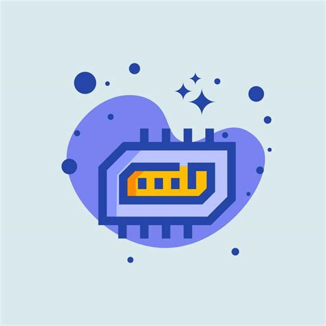 Ram Flat Illustration Random Access Memory Signs Vector Illustration