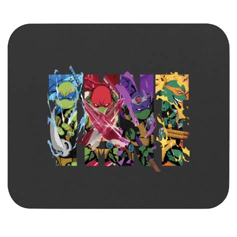 Rise Of The Tmnt Rise Of The Tmnt Mouse Pads Designed And Sold By