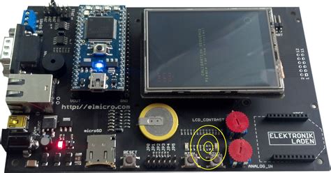 QVGA Touchscreen TFT On TestBed Mbed