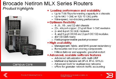 Brocade Thailand Router ของ Brocadenetiron Mls สุดยอด