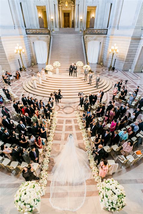 San Francisco City Hall Wedding Reception