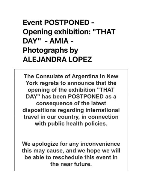 Por Las Restricciones A Los Vuelos Hubo Que Suspender Una Exhibición De