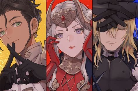 Edelgard Von Hresvelg Hilda Valentine Goneril Dimitri Alexandre