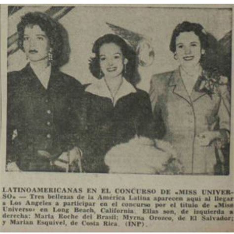 Ellas Fueron Las 5 Primeras Representantes De El Salvador En Miss