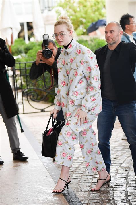 Elle Fanning R Celeb Sandals