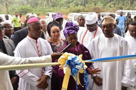 Nigerian Billionaire Femi Otedola Donates Fully Built Engineering Facility To Augustine