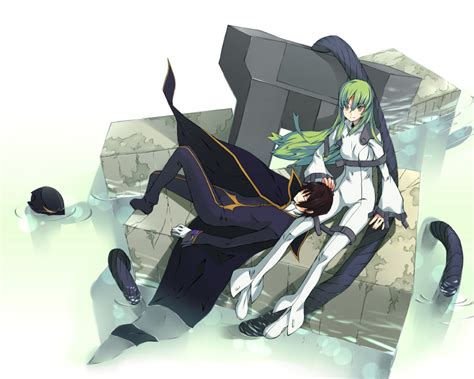 Rule 34 Code Geass Green Hair Hizamakura Lap Pillow Lelouch