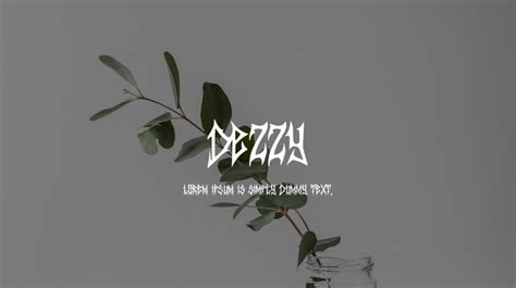 Dezzy Font Download Free For Desktop And Webfont