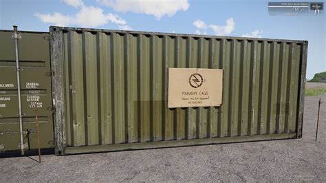 Listed As Cargo Container Emp Proof Emp Confirmed Rarma