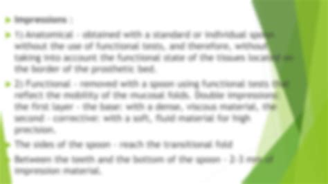 Solution Impression Materials Studypool