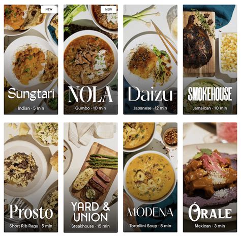 Fine Dining Meals Delivered To Your Home Are Just An Entrée Order Away