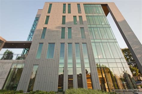 Vmzinc Interlocking Paneling System For Rain Screen Façade