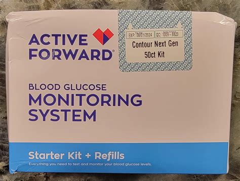 13mo Finance Active Forward Contour Next Gen Glucose Monitor Kit